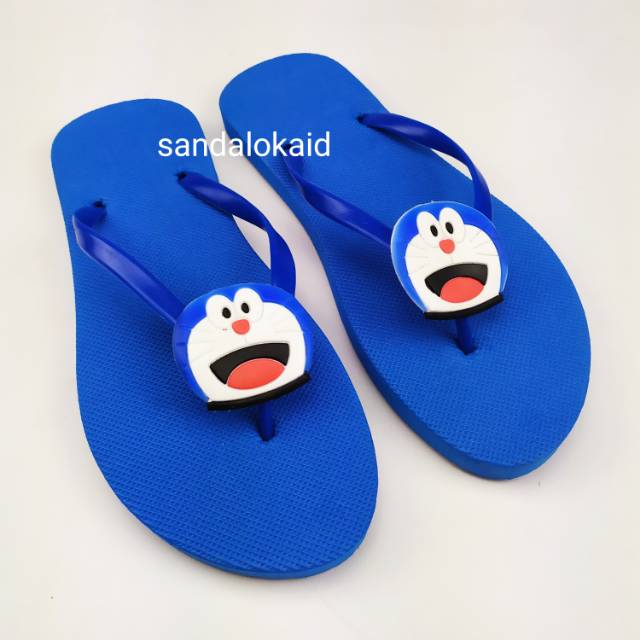 Jual Sandal Kartun Doraemon | Sendal Cartoon | Sendal Wanita TPR ...