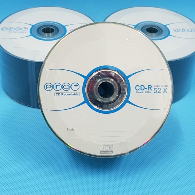 Jual CD-R PRO PLUS Kapasitas 700Mb / 80 Menit Speed 52x Isi : 50 Pcs ...