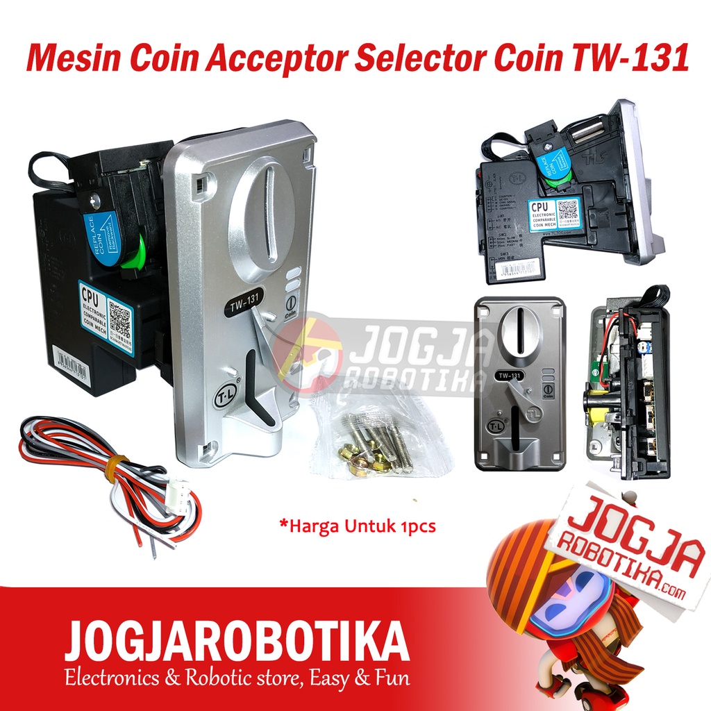 Jual Mesin Koin Coin Acceptor Selector Coin TW-131 TW 131 | Shopee ... Jual Mesin Koin Coin Acceptor Selector Coin TW-131 TW 131 | Shopee ...