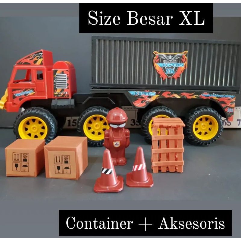 Jual Mainan Anak Mobil Box Besar Kontainer Continer Container Kontiner ...