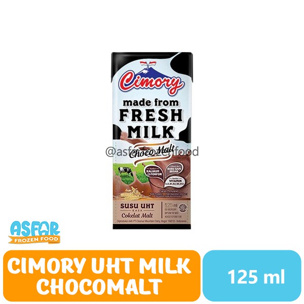 Jual Cimory UHT Milk 125ml Chocomalt | Shopee Indonesia