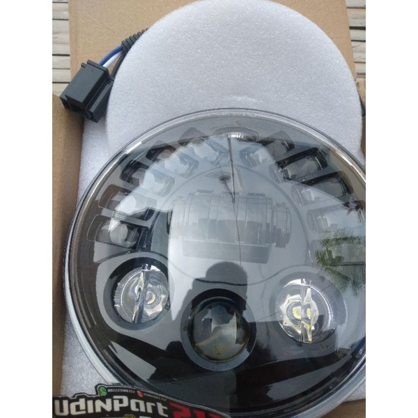 Jual daymaker 7 inc 19 led dos hitam dalam coklat pnp lampu mega pro ...