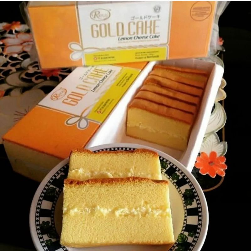 Jual Rious Gold Cake Lemon Cheese Bernardi | Shopee Indonesia