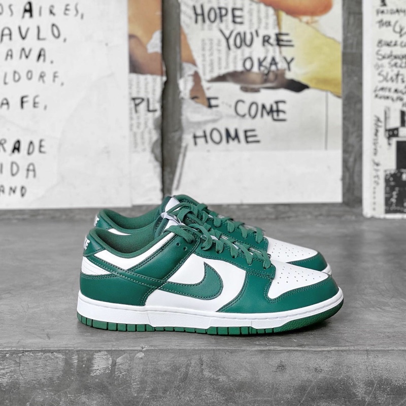 Jual Nike Dunk Low Team Green Original | Shopee Indonesia
