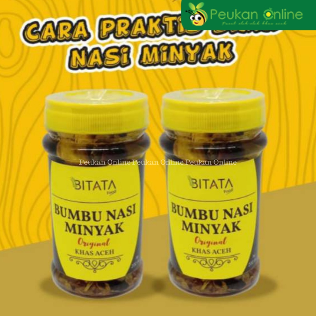 Jual Bumbu Nasi Minyak Bitata food Praktis dan Halal 200 ml | Shopee ...