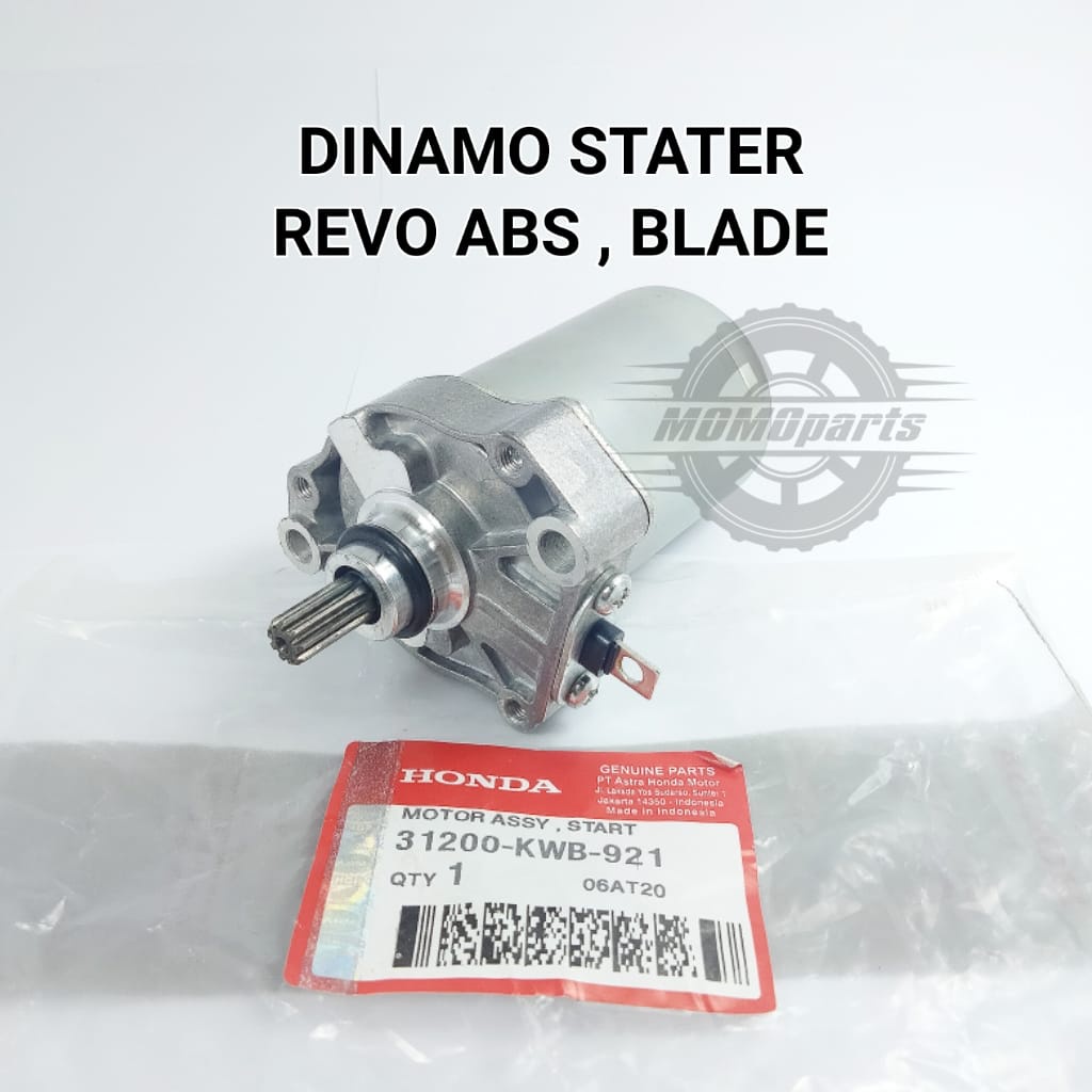 Jual ORIGINAL DINAMO STATER HONDA REVO ABS ABSOLUTE BLADE KWB KUALITAS ...