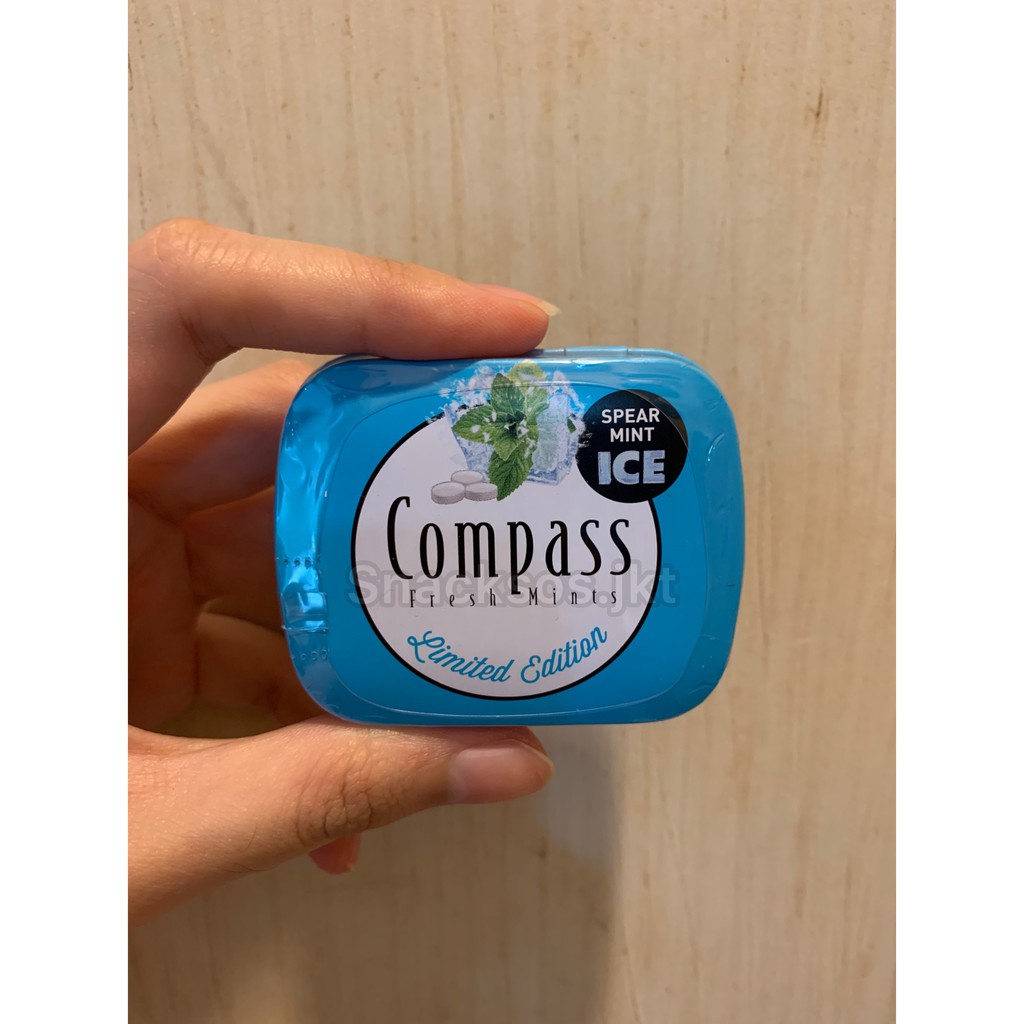 Jual COMPASS FRESH MINTS MATCHA POME / MENTHOL / PEACH / PEPPERMINT ...