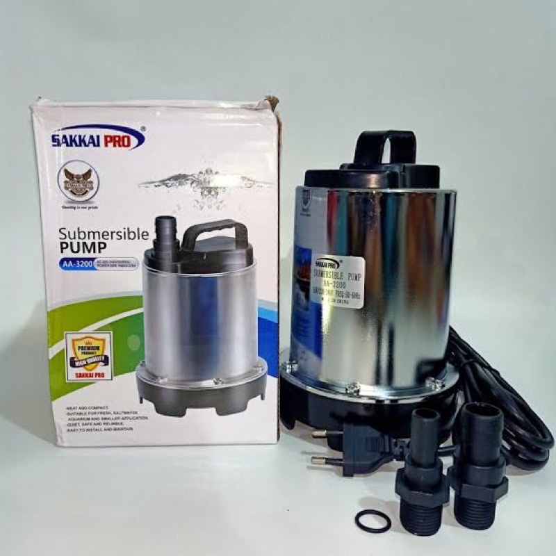 Jual Mesin Pompa Kolam Air Mancur SAKKAI PRO AA-3200 | Shopee Indonesia