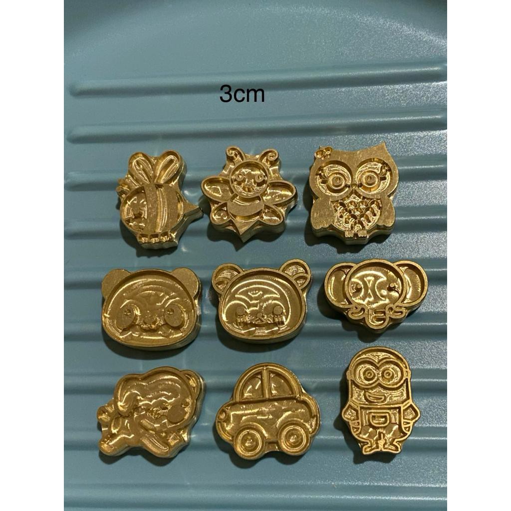 Jual Paket 2 Cake Hot Stamp ( Logo 2 pcs + Gagang / Holder) | Shopee ...