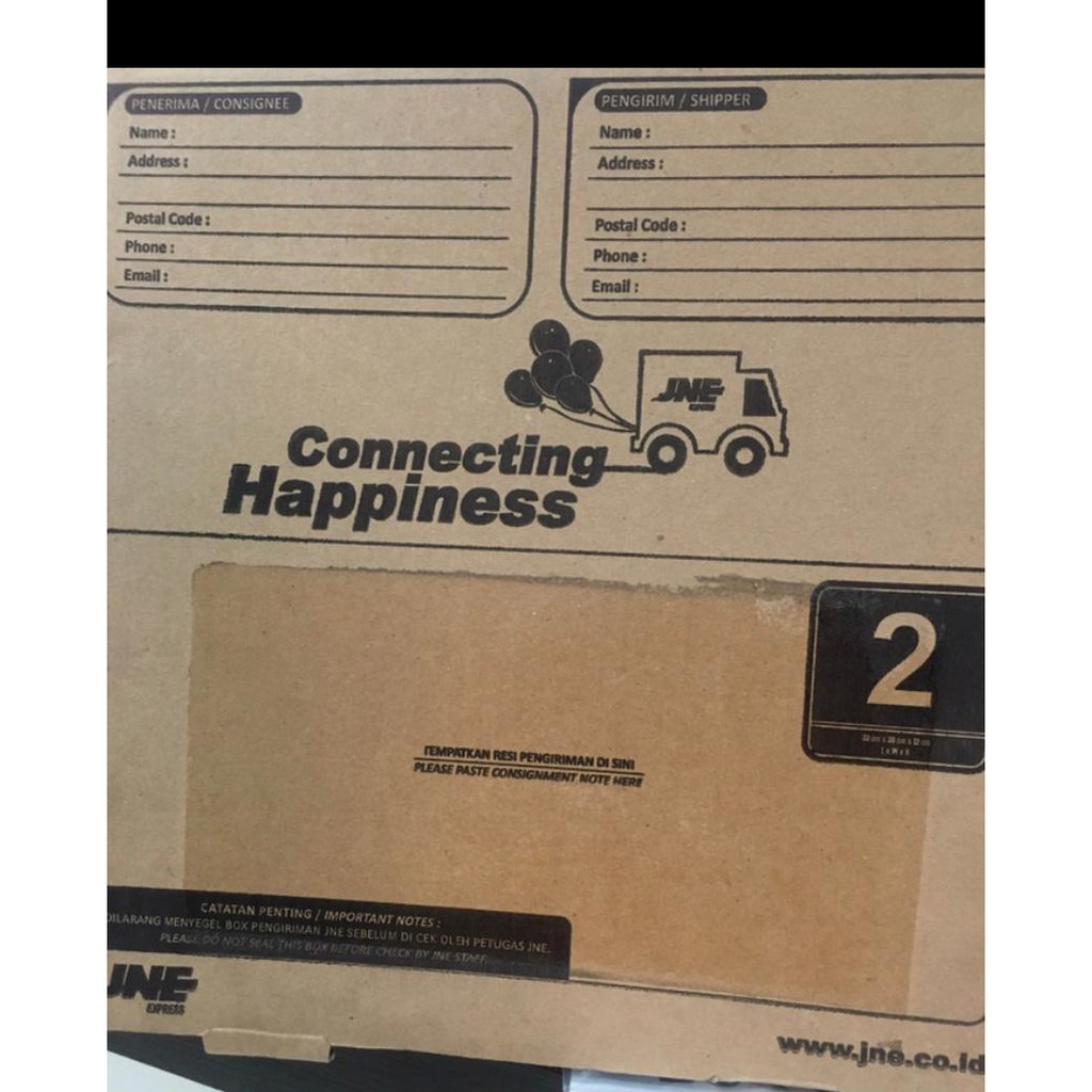 Jual BOX JNE NO 2/KARDUS PACKING/PACKING BOX | Shopee Indonesia