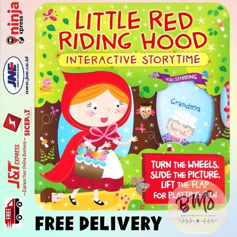 Jual Little red riding hood Interactive Storytime lift the flap for ...