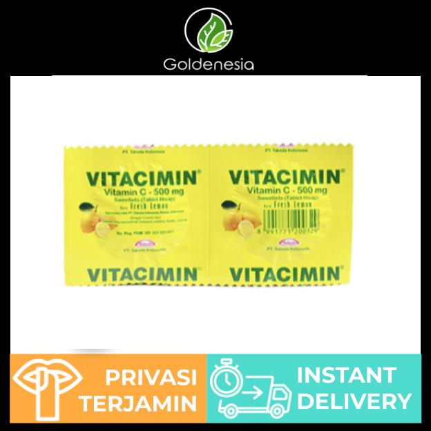 Jual Tablet Hisap VITACIMIN 1 Strip / 2 Tablet | Shopee Indonesia