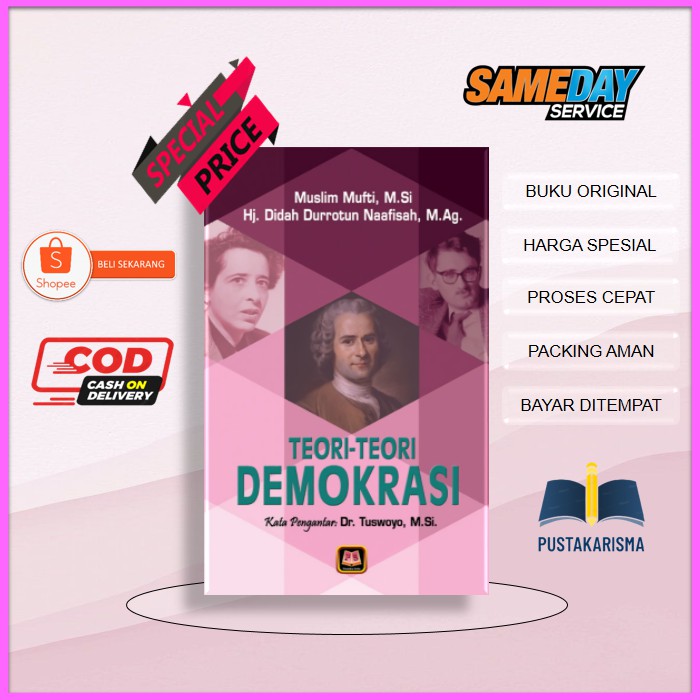 Jual Buku Teori-teori Demokrasi Karya Muslim Mufti Didah Durrotun ...