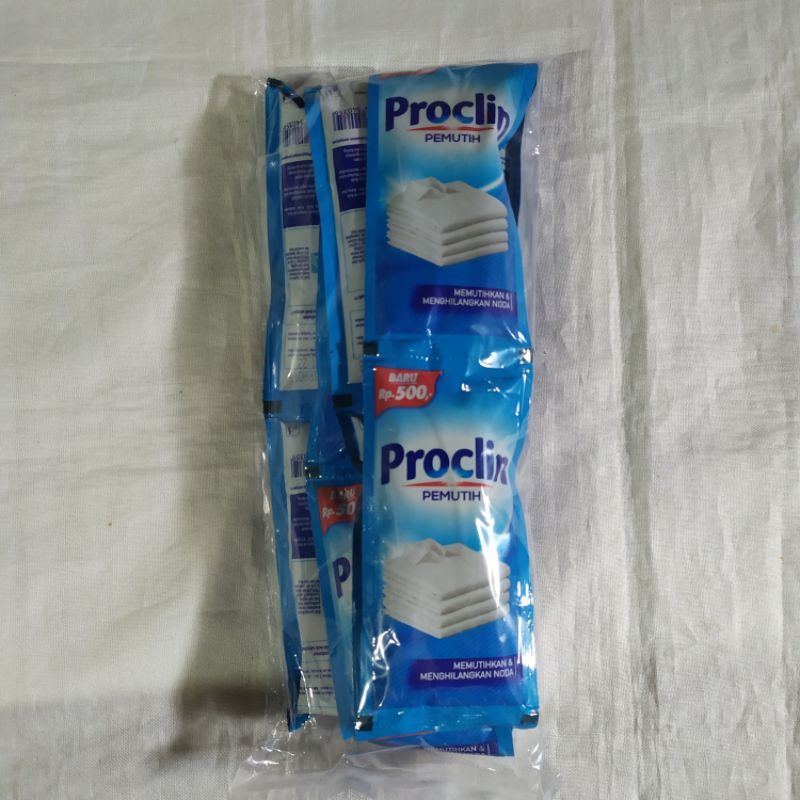 Jual PROCLIN PEMUTIH (1 renteng isi 12 pcs) | Shopee Indonesia
