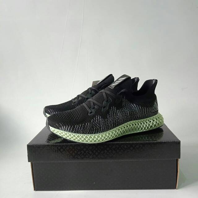 Jual ADIDAS ALPHA EDGE 4D - BLACK GREEN | Shopee Indonesia