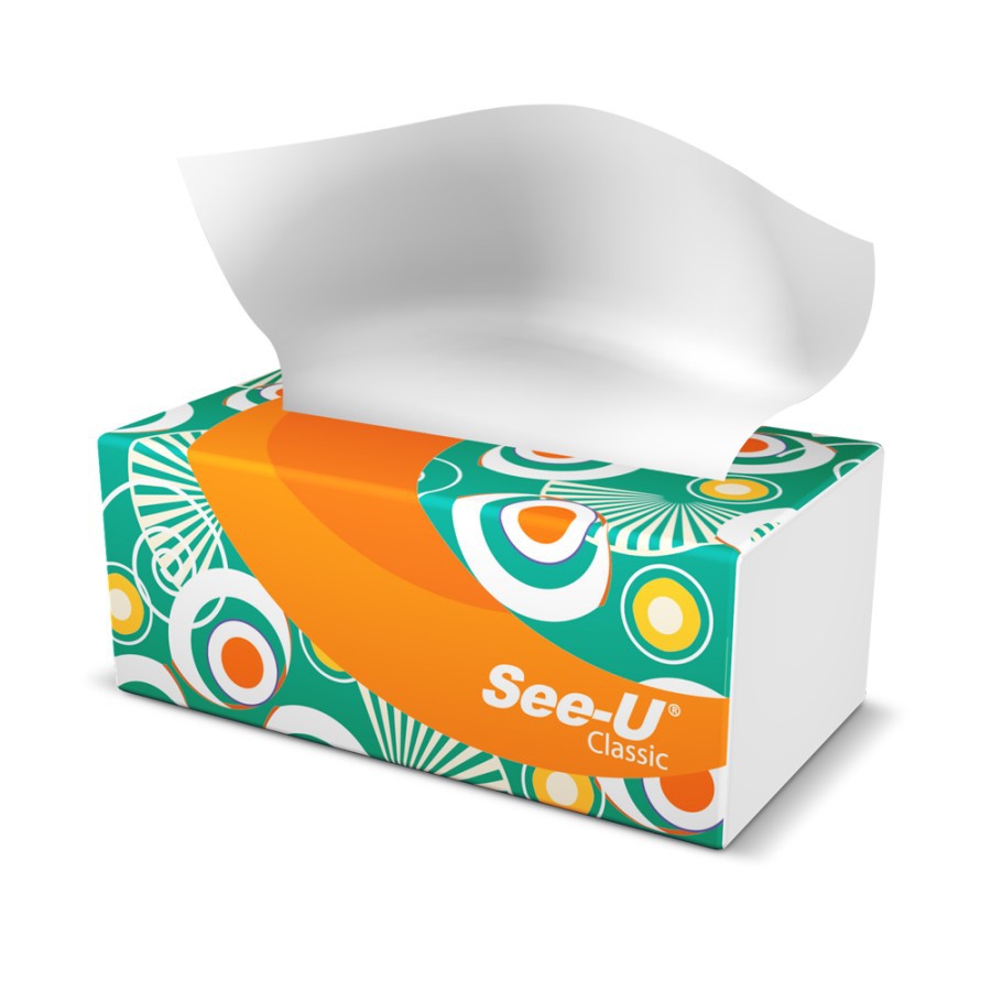 Jual See-U - Tissue Facial Classic 250 Sheets 2 Ply / Facial Tisu Merk ...