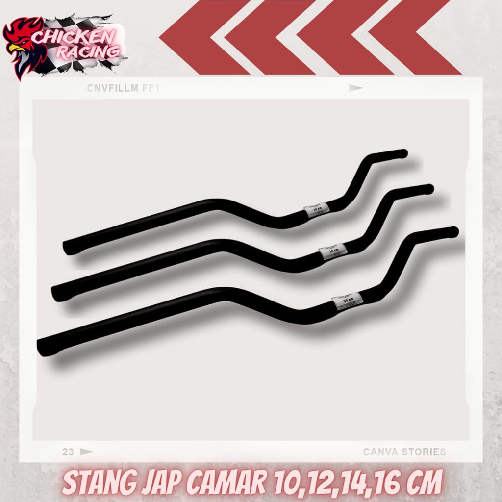 Jual STANG JAP CAMAR HITAM DOFF 10,12,14,16cm | Shopee Indonesia