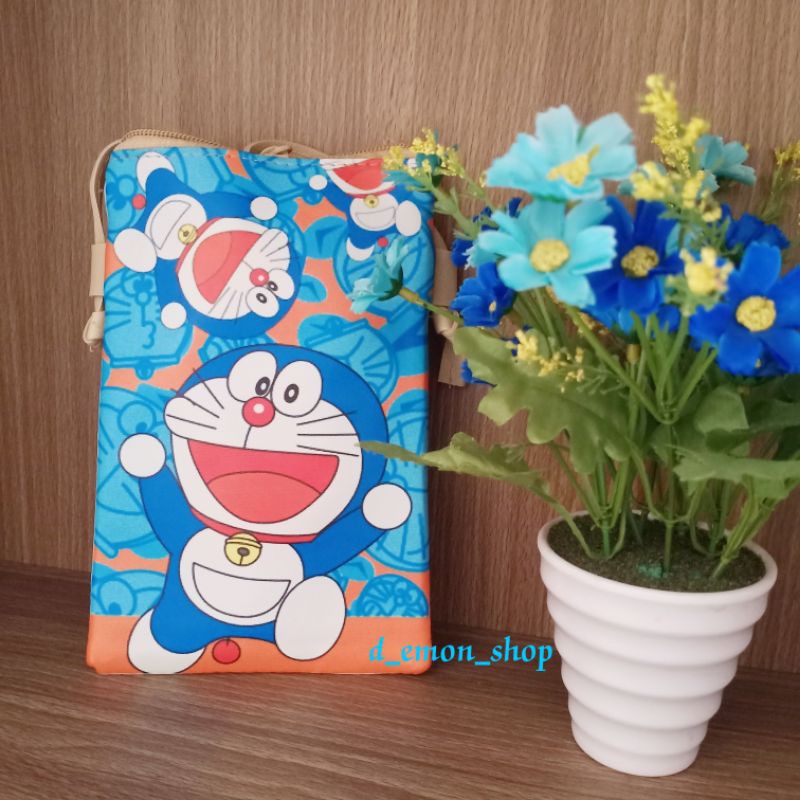 Jual Tas selempang doraemon / Tas Doraemon / Tas sling phone / Sling ...