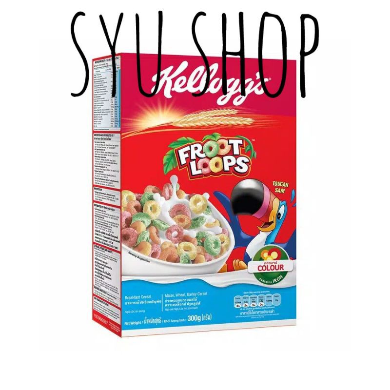 Jual kelloggs kellogs froot loops 300 gr | Shopee Indonesia