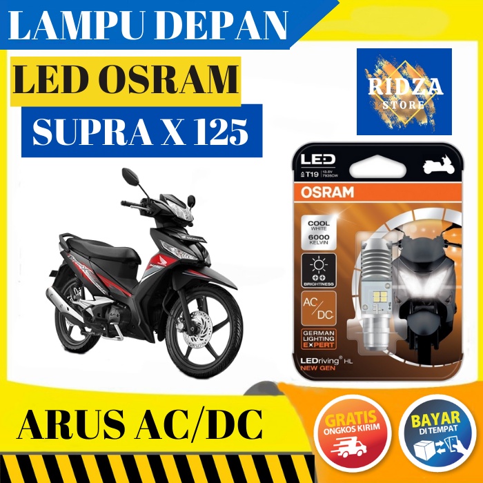 Jual LAMPU DEPAN LED OSRAM HONDA SUPRA X 125 ORIGINAL | Shopee Indonesia