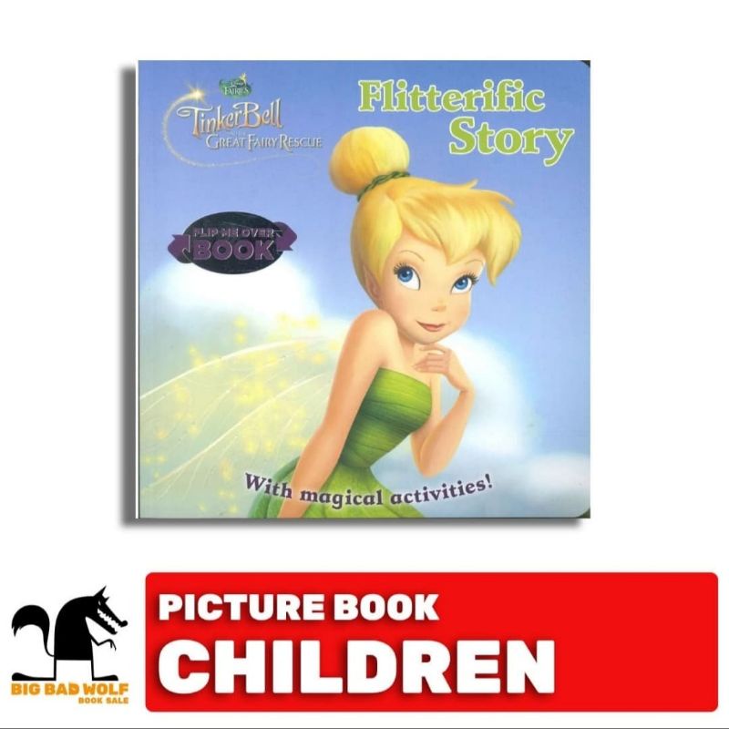 Jual BIG BAD WOLF BOOKS TINKERBELL GREAT FAIRY RESCUE FLITTERIFIC STORY ...