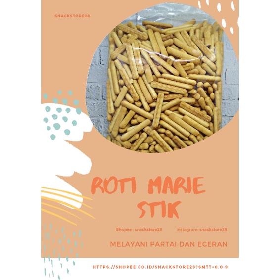 Jual Roti marie stik 500gr | Shopee Indonesia