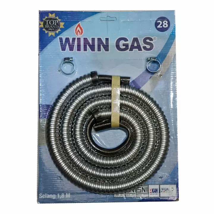 Jual Winn Gas Selang Spiral LPG Premium Winngas Selang Elpiji Selang ...
