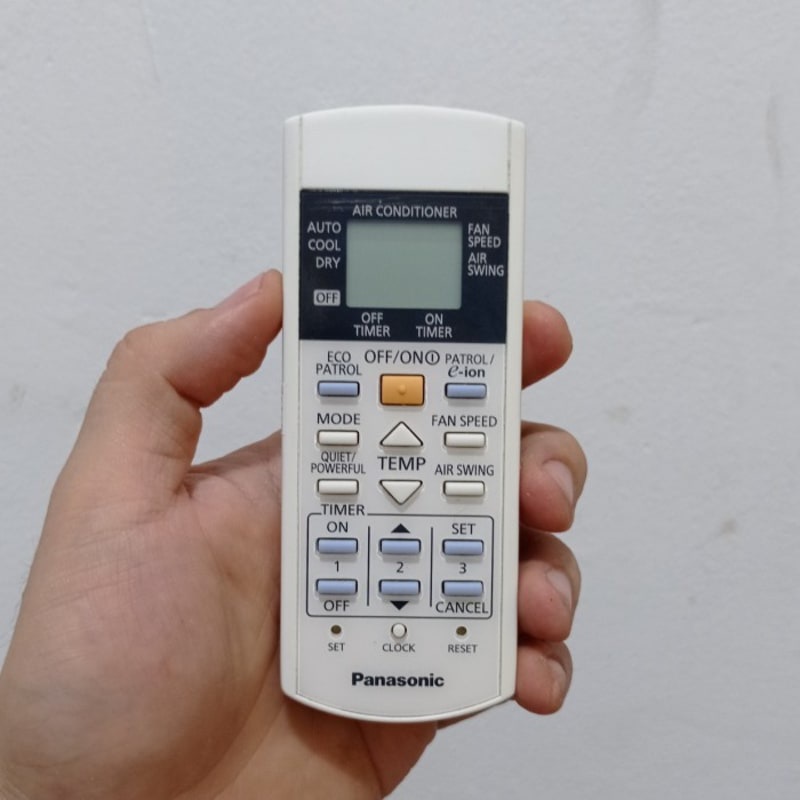 Jual Remot Remote AC Original Panasonic Panasonic A75C3568 | Shopee Indonesia