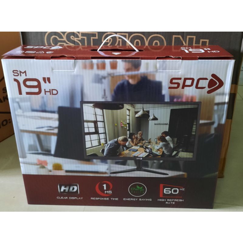 Jual LED Monitor 19" inch Full HD HDMI VGA Input SPC Garansi Resmi ...