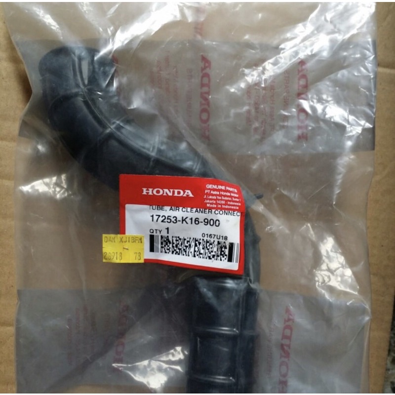 Jual KARET SELANG FILTER UDARA HAWA BEAT FI / SCOOPY FI / VARIO FI ORI ...