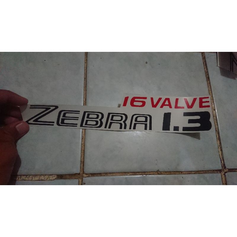 Jual Sticker-Stiker-Decal-Tempelan-Emblem Logo Mobil Daihatsu Zebra 1.3 ...