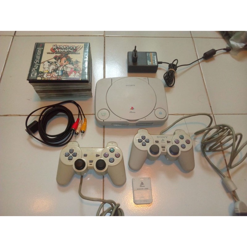Jual Video game Sony PlayStation ps one ps 1 ps1 psx fat/slim siap main ...