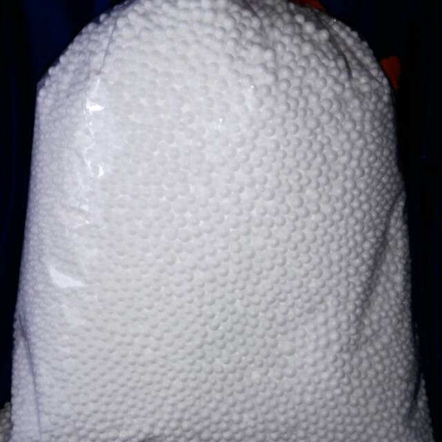 Jual Butiran Styrofoam, Styrofoam Butiran 1Kg / Isi Bean Bag Butiran ...