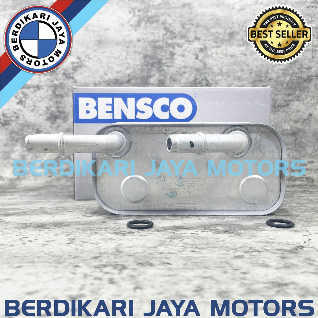 Jual BENSCO OLI COOLER MATIC BMW E46 17227505826 OIL COOLER | Shopee ...