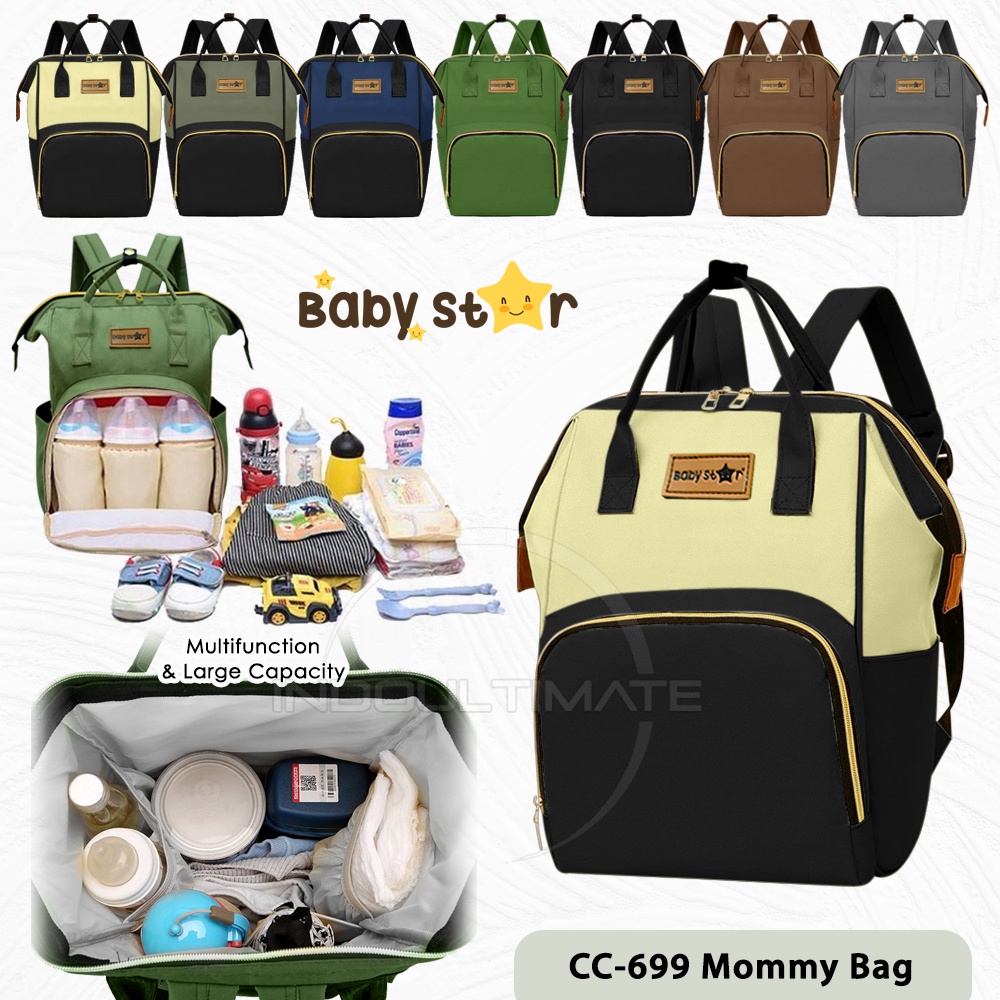 Jual CC-699 BABY STAR Tas Bayi Ransel Besar Termurah Tas Popok Bayi ...