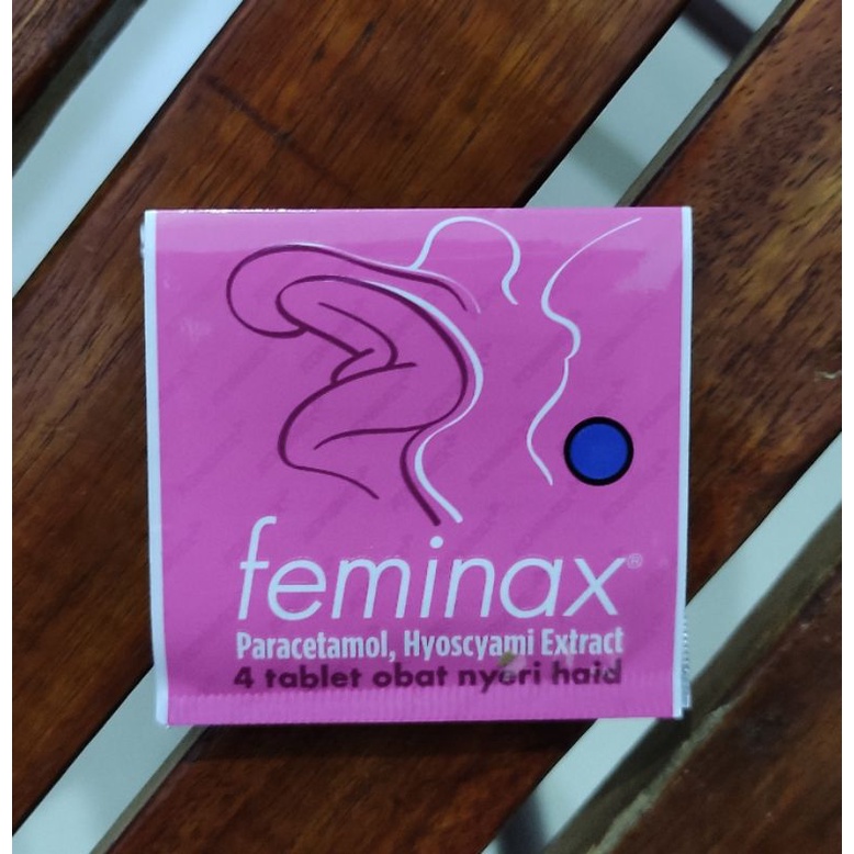Jual Feminax 4 Tablet / Penghilang rasa sakit saat Haid / Datang Bulan ...