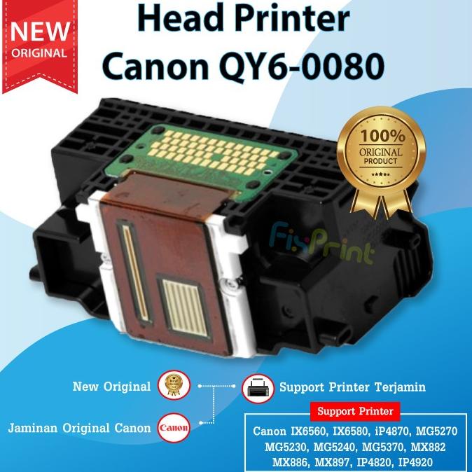 Jual Print Head Canon Ix6560 Ix 6560 Qy60080 Print Head Original ...