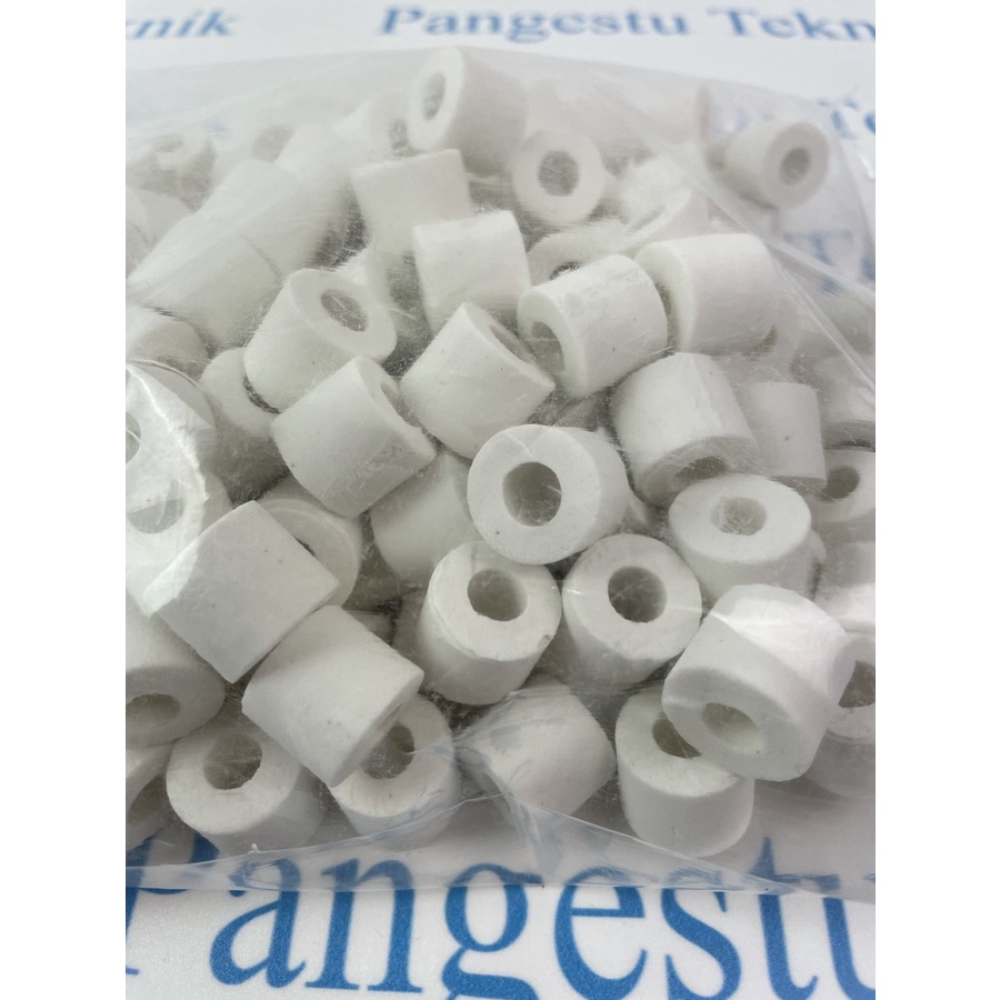 Jual Bioring Bio Ring Filter Aquarium BIOLOGICAL FILTER CERAMIC RING ...