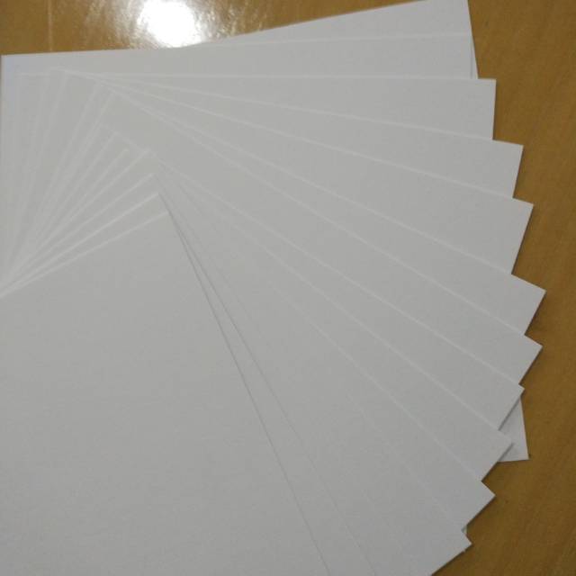 Jual Kertas brief card/BC putih 160 gsm f4 isi 50 lembar | Shopee Indonesia