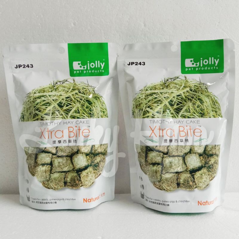 Jual Jolly Timothy Hay Cake Xtra Bite 140gr JP243 Snack Hamster, Guinea Pig, Chincillia | Shopee ...