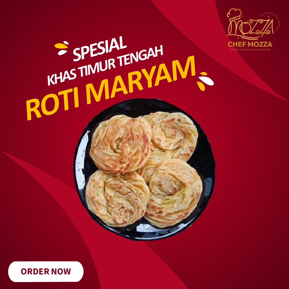 Jual PROMO Roti Maryam / Roti Cane / Frozen Original khas Timur Tengah ...