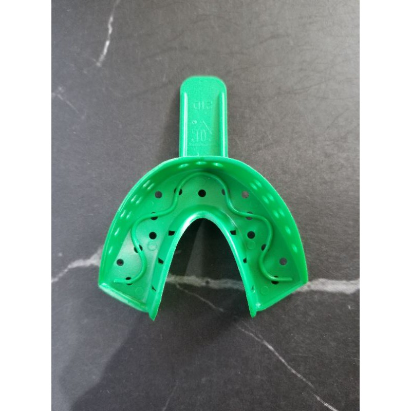 Jual Sendok Cetak Gigi Plastik GC / dental tray impression plastik ...