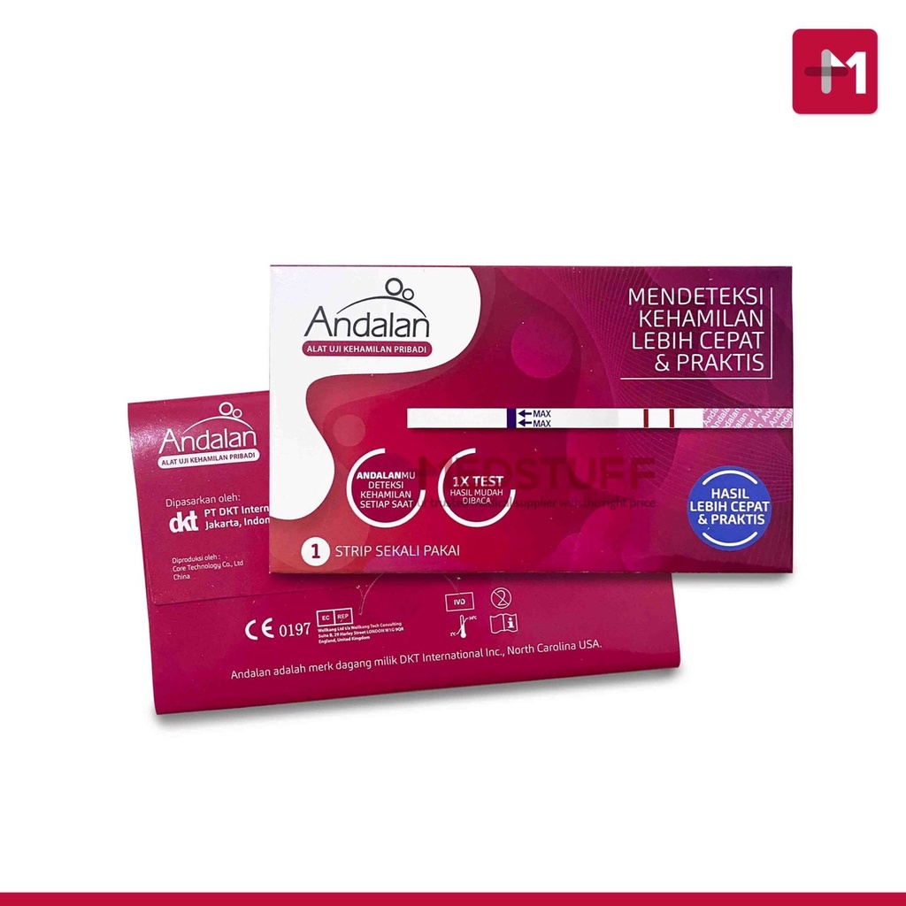 Jual Andalan Pregnancy Test Alat Tes Hamil Andalan Tes Kehamilan ...