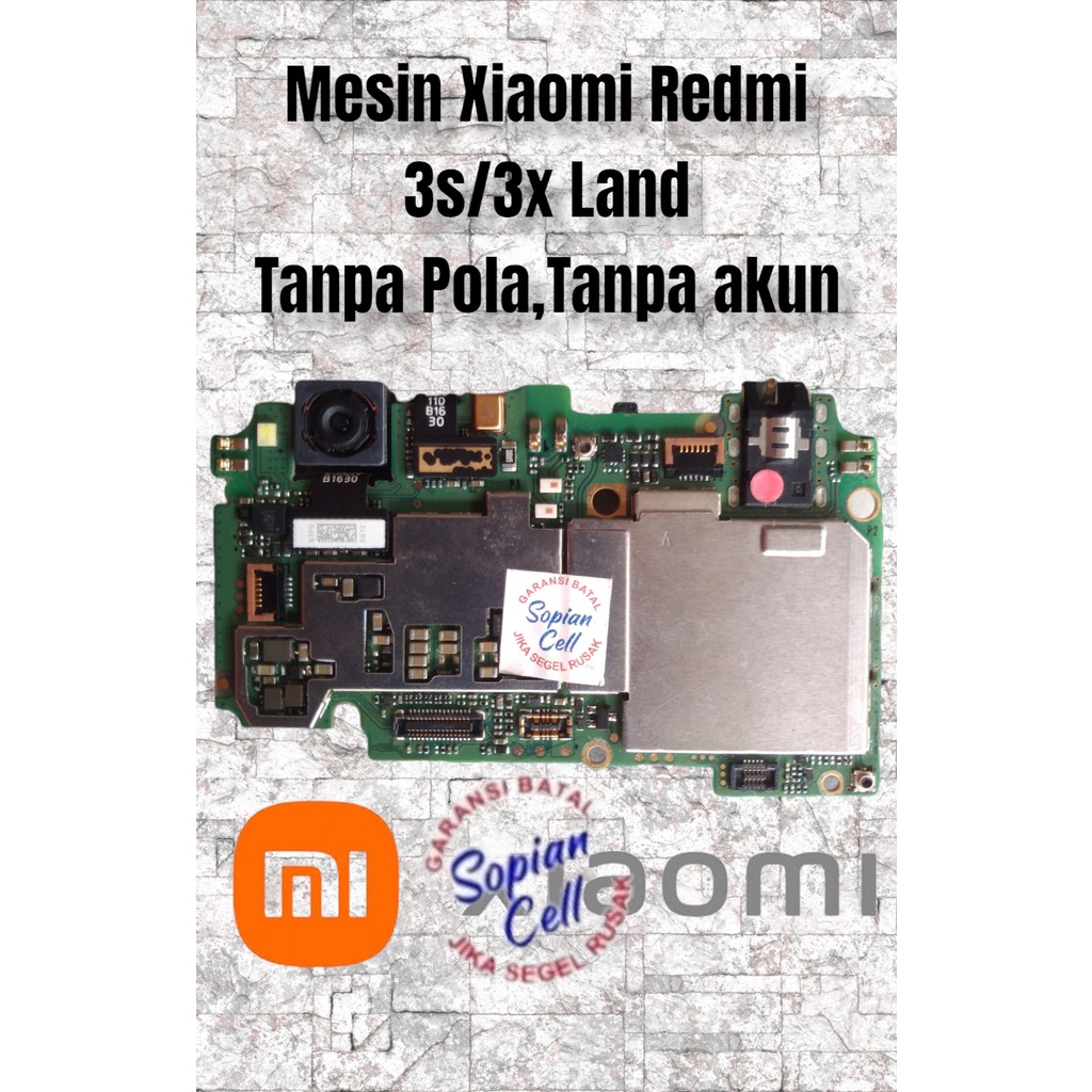 Jual Mesin Xiaomi Redmi 3/3s (2/16)(3/32) Quallcom Snapdragon Mesin ...