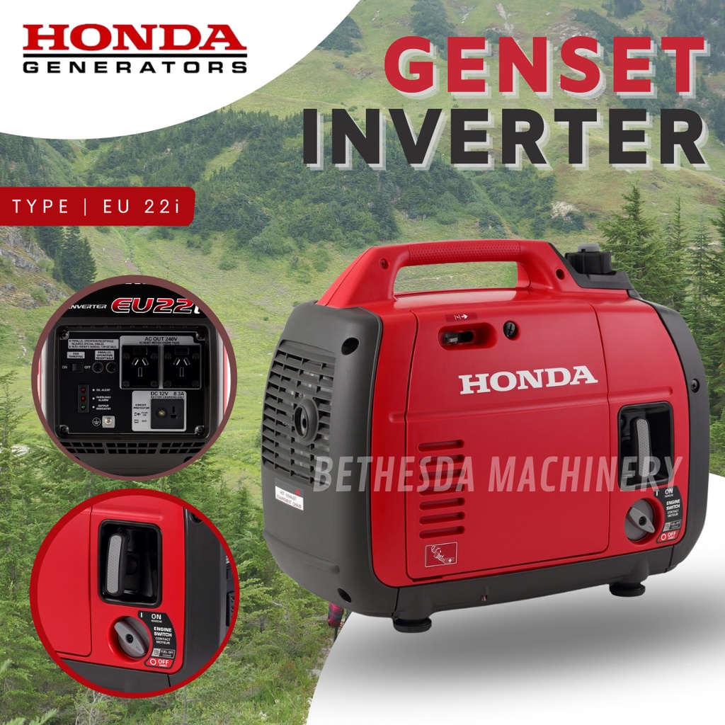 Jual Generator / Generator Set Honda 2 kva. Portable Silent Inverter ...