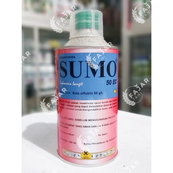 Jual Insektisida SUMO 50EC 500ml Obat Hama Ulat grayak dan Lalat Buah ...