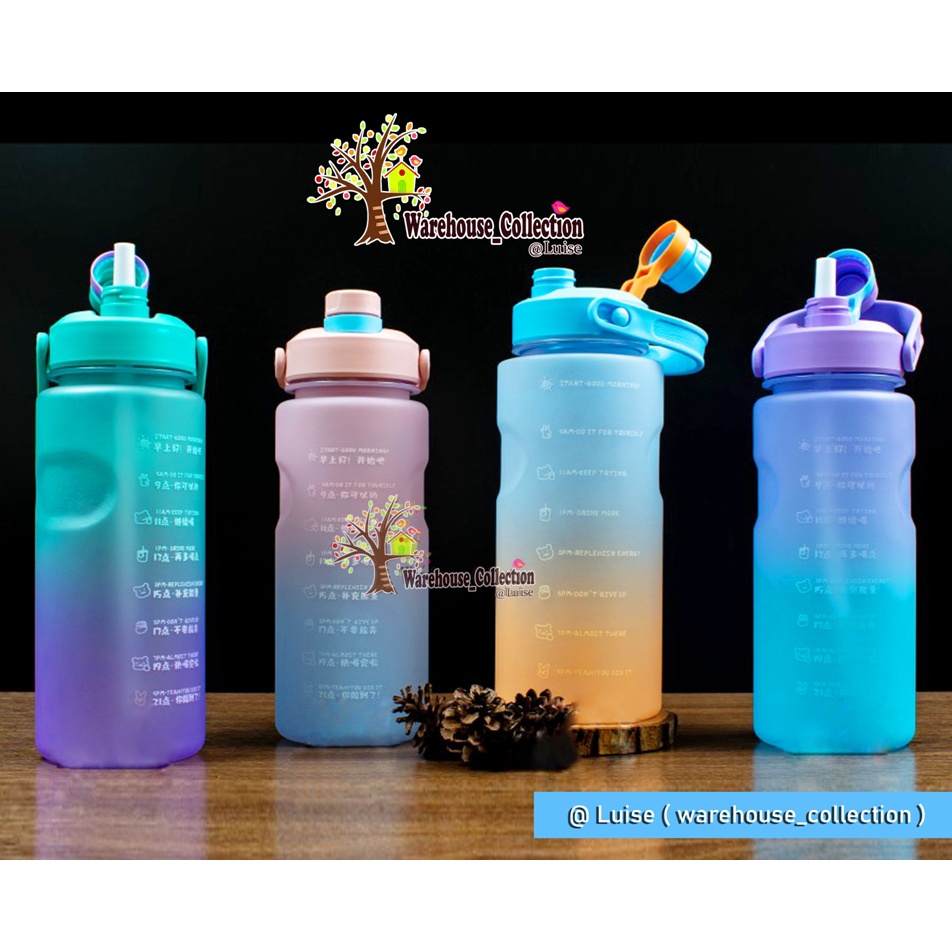 Jual Botol Minum Pelangi 1,5 liter/ Botol Air Rainbow / Botol Minum ...