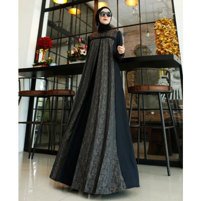 Jual OPEN PO GAMIS RUBI "BLACK SERIES | Shopee Indonesia