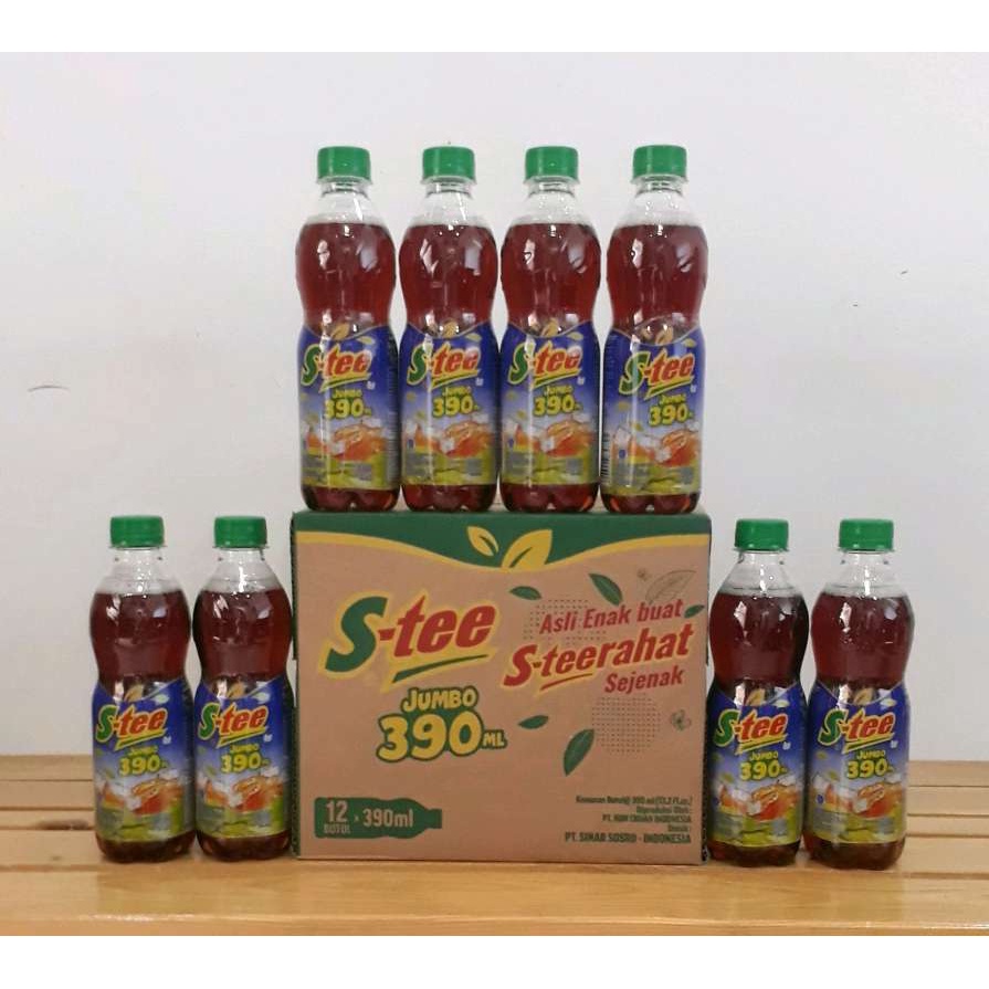 Jual STEE PET 390ml x 12 Botol Plastik (SAME DAY INSTAN) | Shopee Indonesia