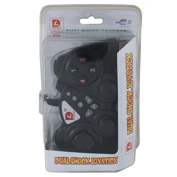 Jual Gamepad USB Single Dual Shock PC Controller Joystick P303 | Shopee ...
